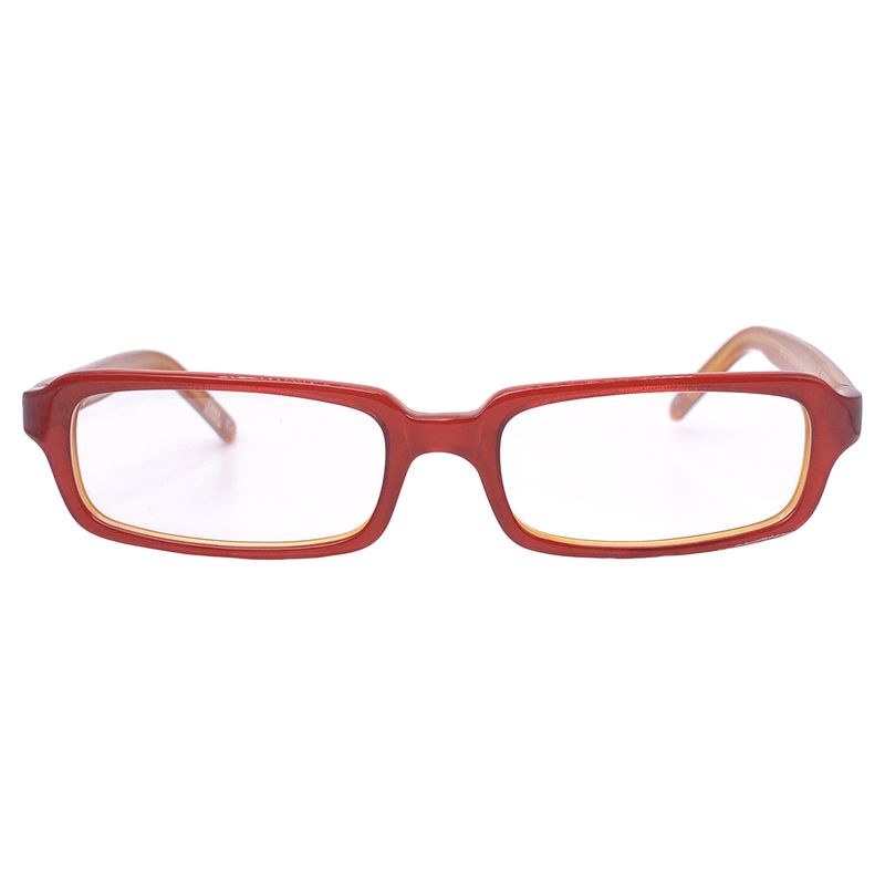 Shop ROJO Bayonetta-Style Rectangular Clear Glasses | Giant Vintage Eyewear