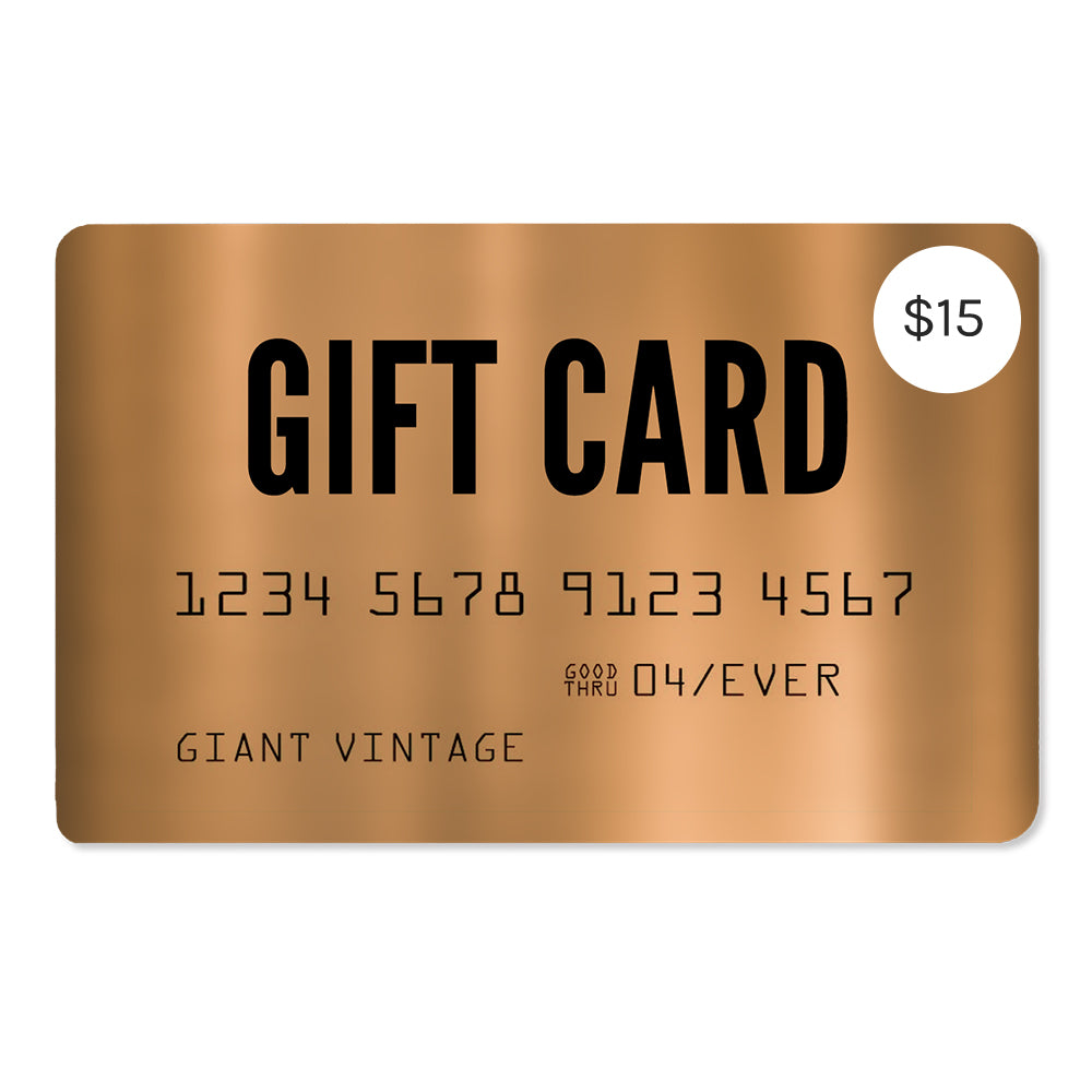 Giant Vintage $15 Gift Card | Giant Vintage Eyewear