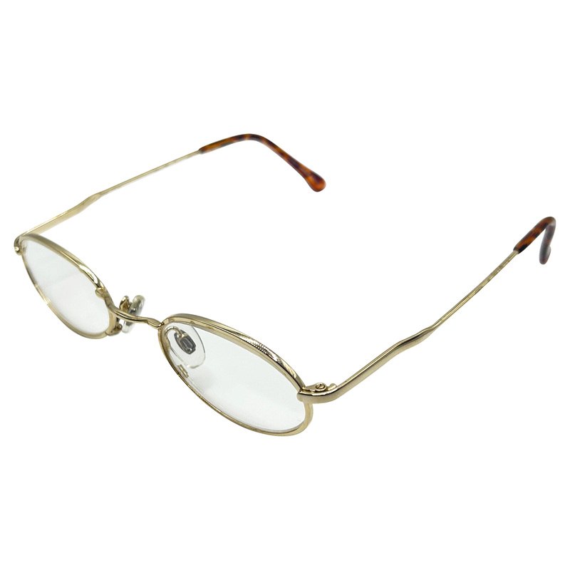 Clear Bayonetta-Style Eyewear | Giant Vintage Sunglasses