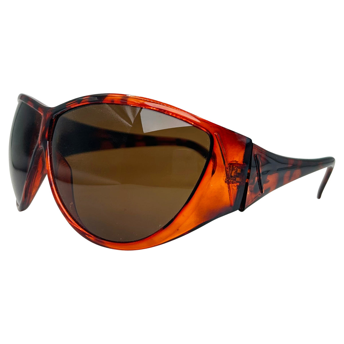 Shop QUI-HO Tortoise/Brown vintage fashion sunglasses | Giant Vintage ...