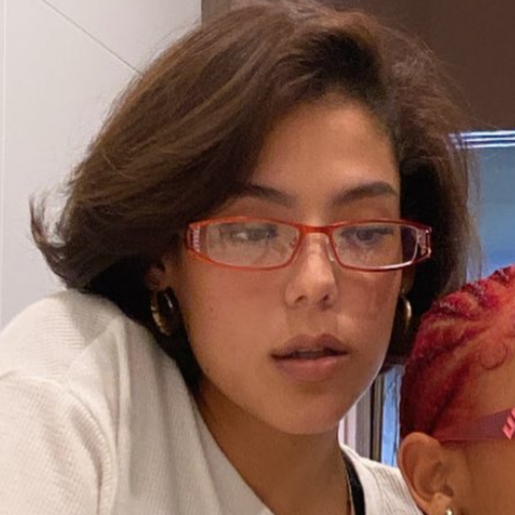 Shop Clear Bayonetta-Style Eyewear | Giant Vintage Sunglasses