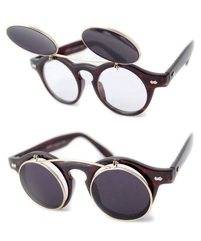 Flip-Up Sunglasses | Flip Up Glasses | Flip Eyewear | Giant Vintage ...